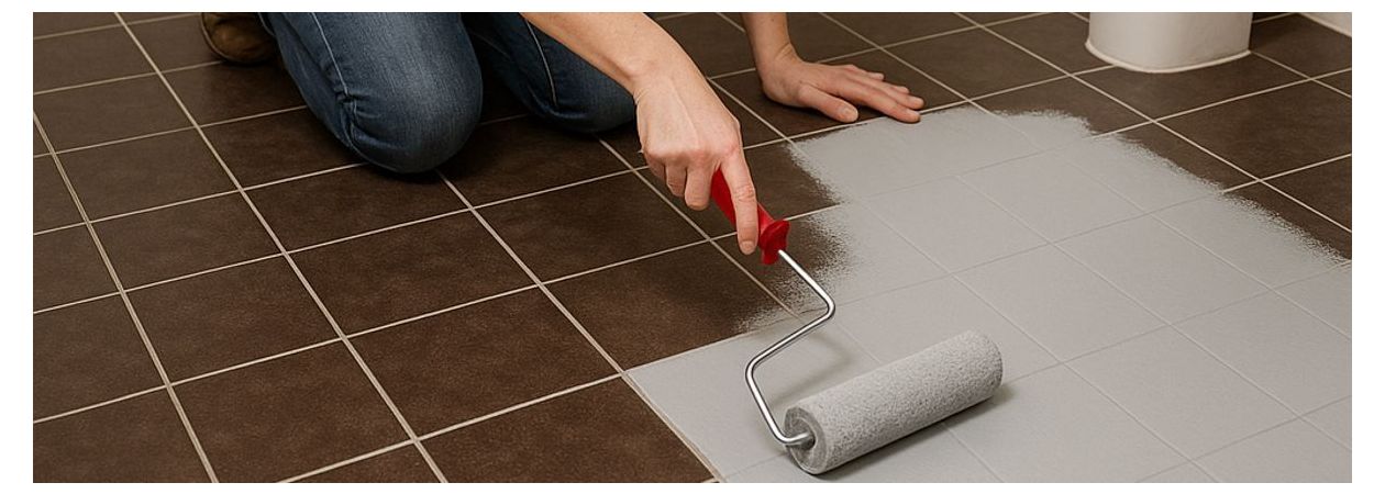 DIY: Verf je vloertegels met epoxy vloercoating